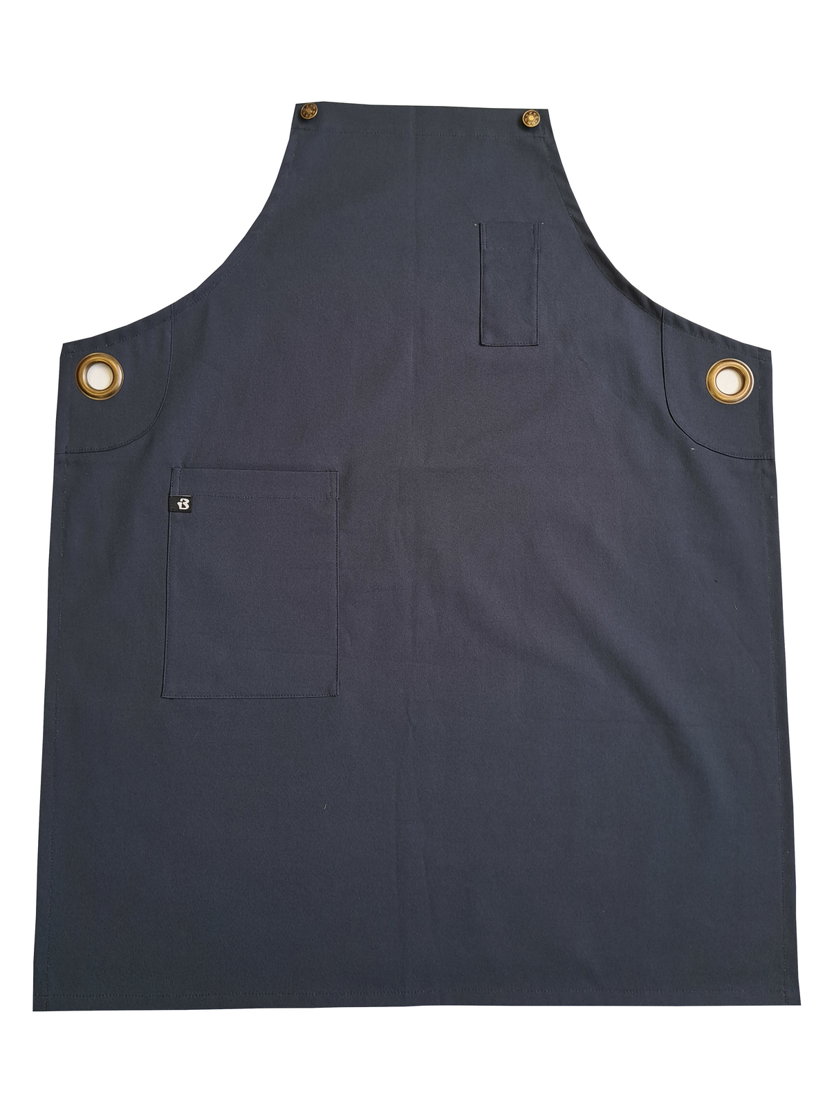 Canvas Couture Crossover Bib Apron - Navy – Blazey Uniforms